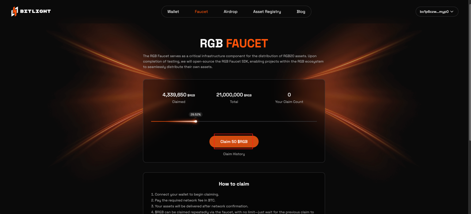 Bitlight钱包：首创RGB协议资产发行 - CPBox加密资讯